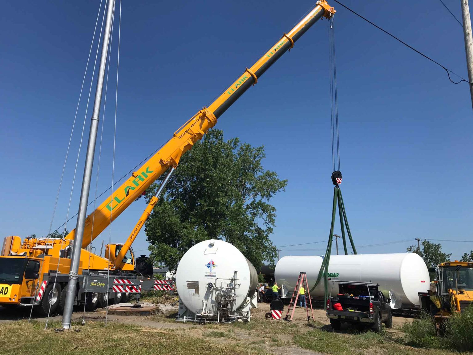 Hydrogen Gas from Praxair in Tungsten Powder Production